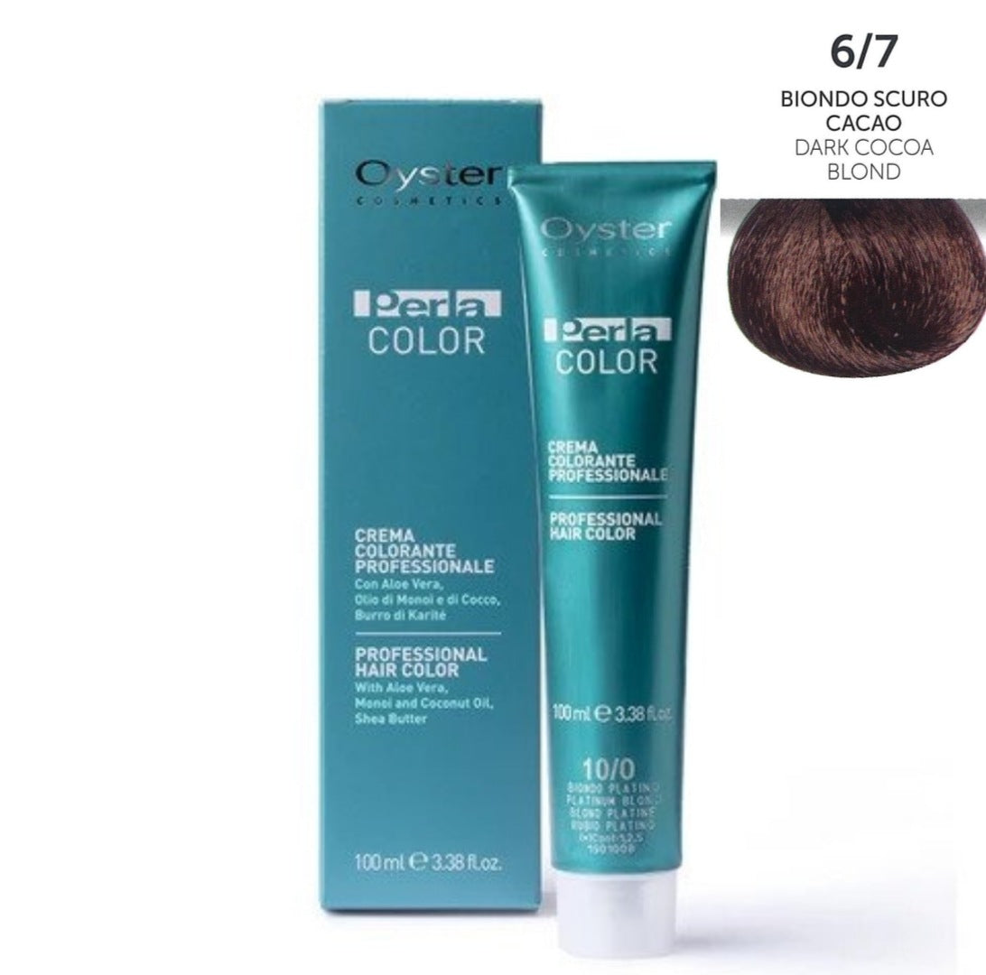 6/7 Dark Cocoa Blonde | Permanent Hair Color | Perlacolor – Salon Pro